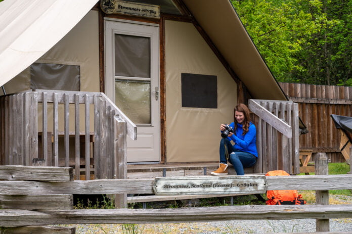 Staying in an oTENTik | Family Travel Blog | Adventure Awaits