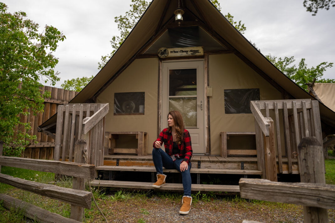 Staying in an oTENTik | Family Travel Blog | Adventure Awaits