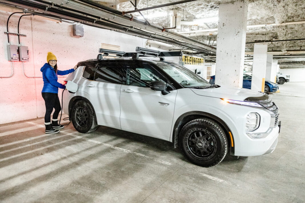 Embrace The Canadian Winter With The Mitsubishi Outlander PHEV Weekend ...