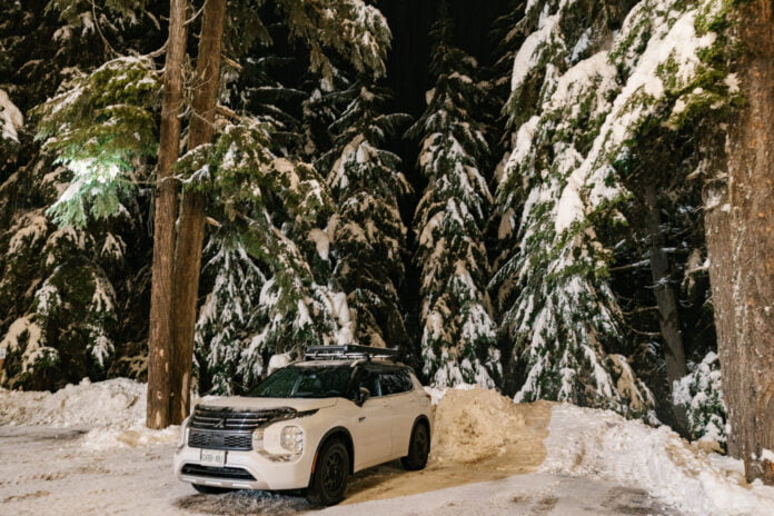 Embrace The Canadian Winter With The Mitsubishi Outlander PHEV Weekend ...