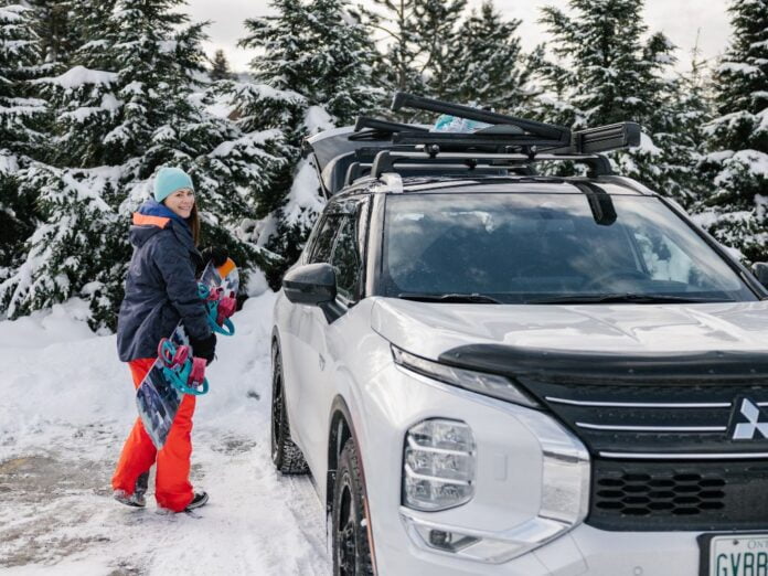 Embrace The Canadian Winter With The Mitsubishi Outlander PHEV Weekend ...